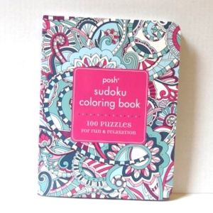 Posh | Toys | Posh Sudoku Coloring Book 0 Puzzles For Fun | Poshmark